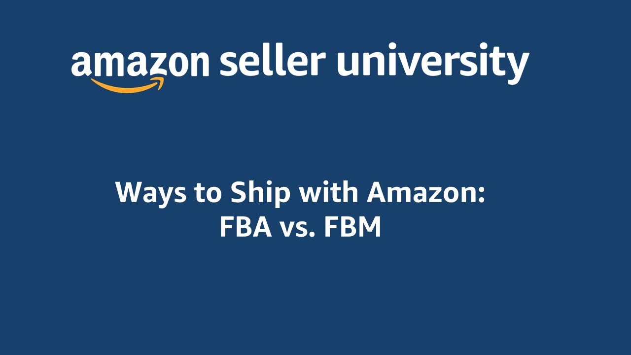 Amazon FBA vs. FBM/MFN (Fulfillment by Merchant) - Which Is Right For ...