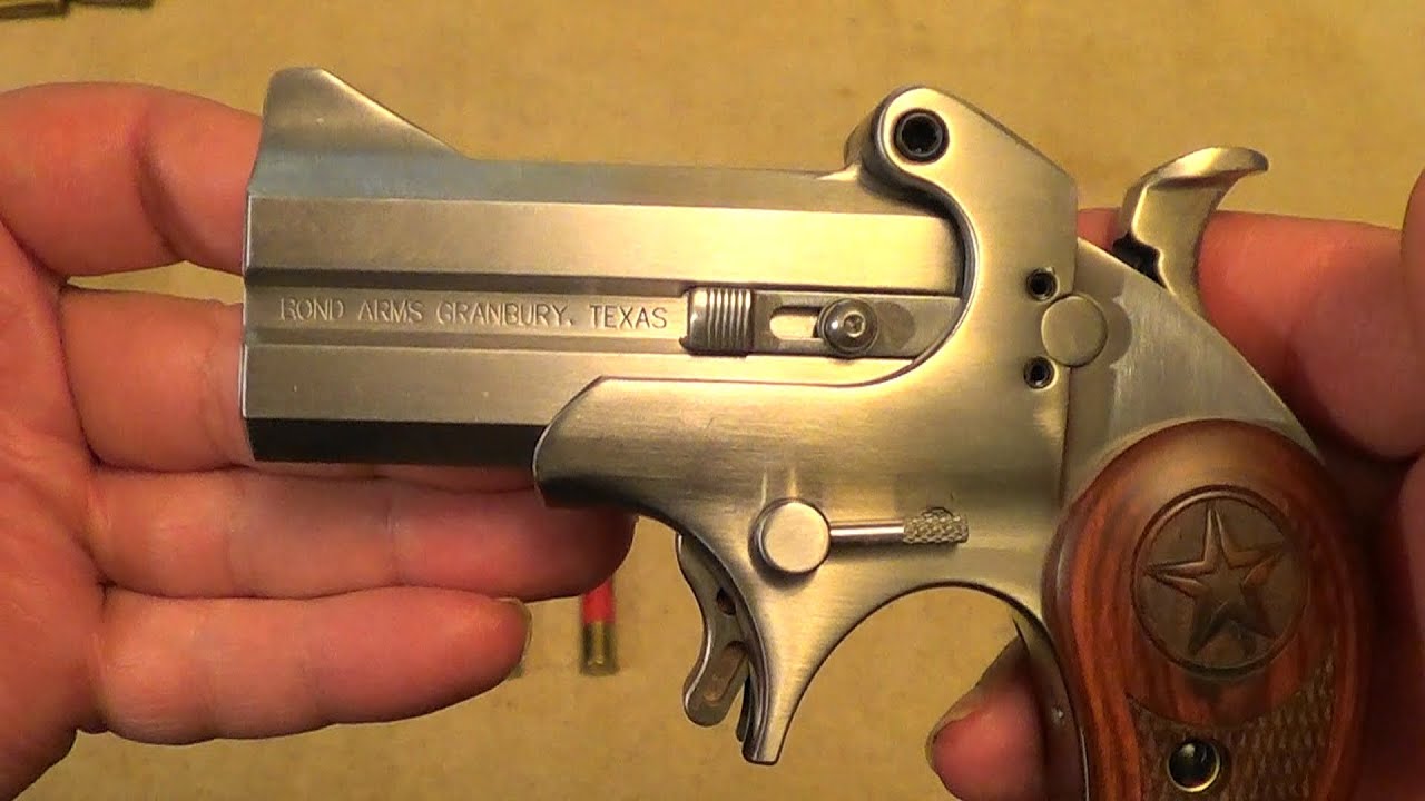Bond Arms Cowboy Deffender Derringer - YouTube