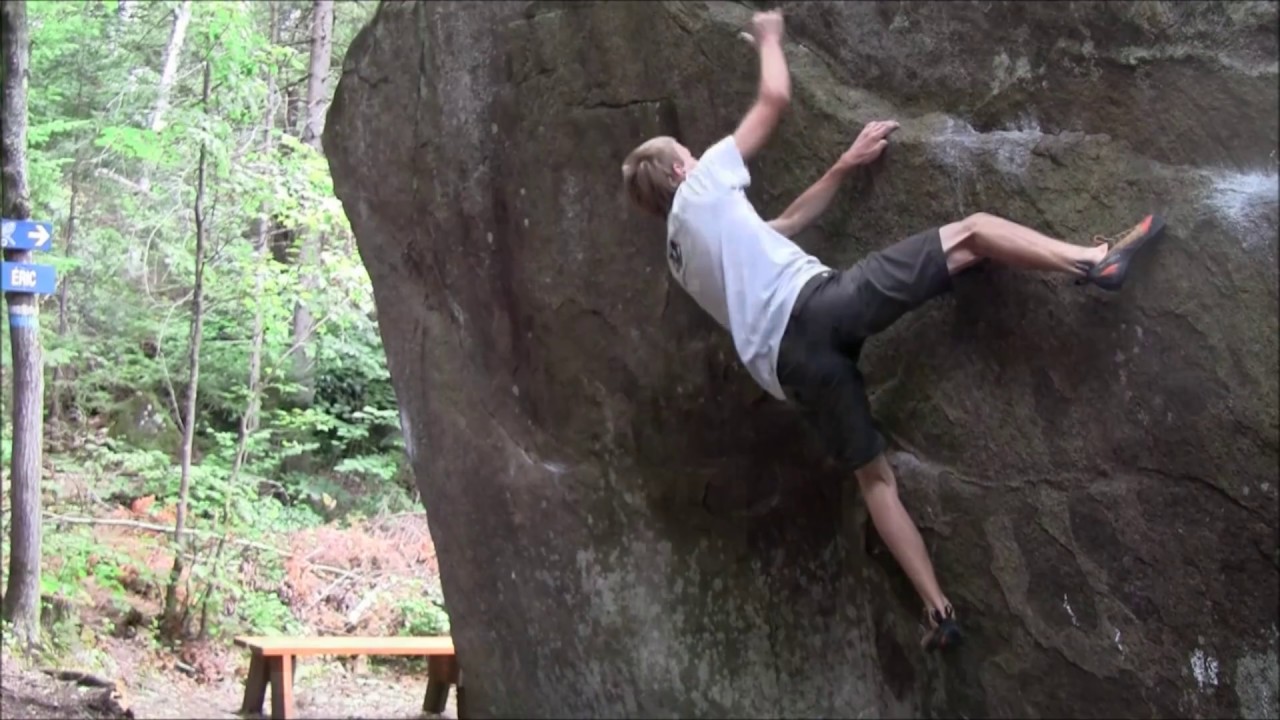 Val David Bouldering - YouTube