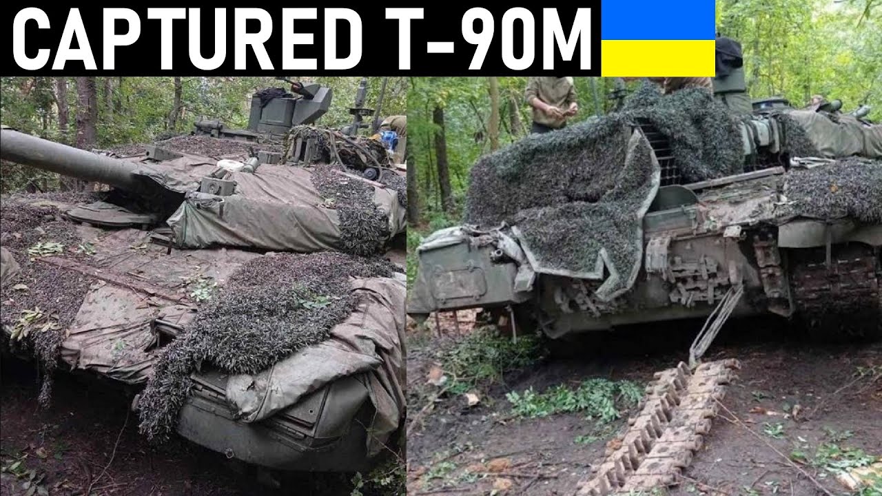 Ukrainians captured the best Russian tank - Details - YouTube