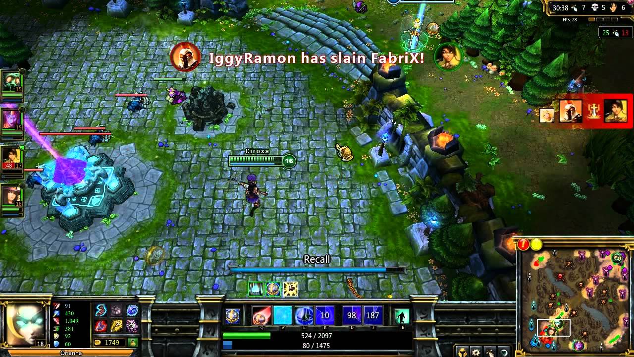 League of Legends - Normal Game #5 (parte 3/3) - The Rest - YouTube