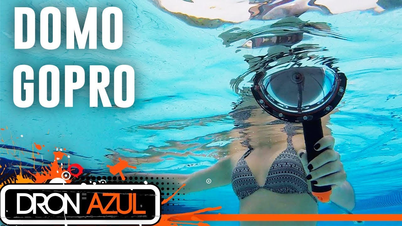 Dome Port para Gopro Telesin Review - Español Domo Para Gopro - YouTube