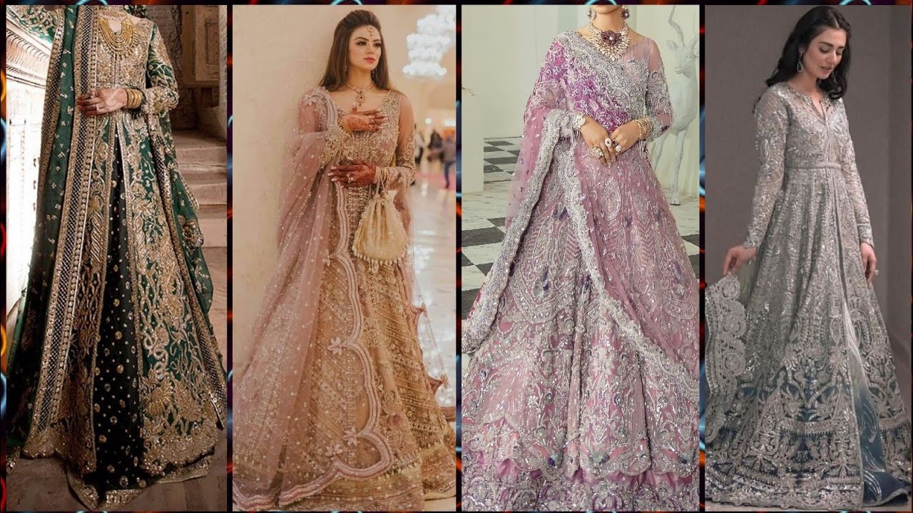 Soo Gorgeous Nova Fashion Embroidered open gown style party wear Outfit ...