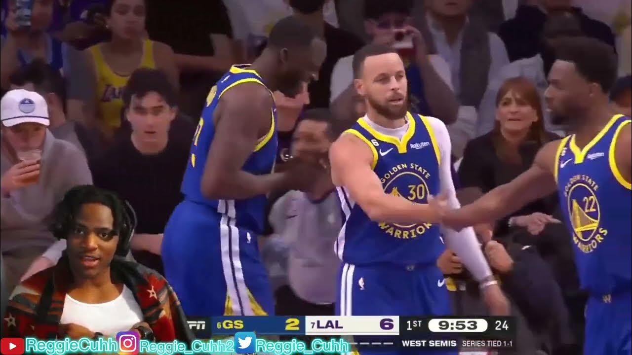 ReggieCuhh Reacts to #6 WARRIORS at #7 LAKERS | FULL GAME 3 HIGHLIGHTS | May 6, 2023 - YouTube