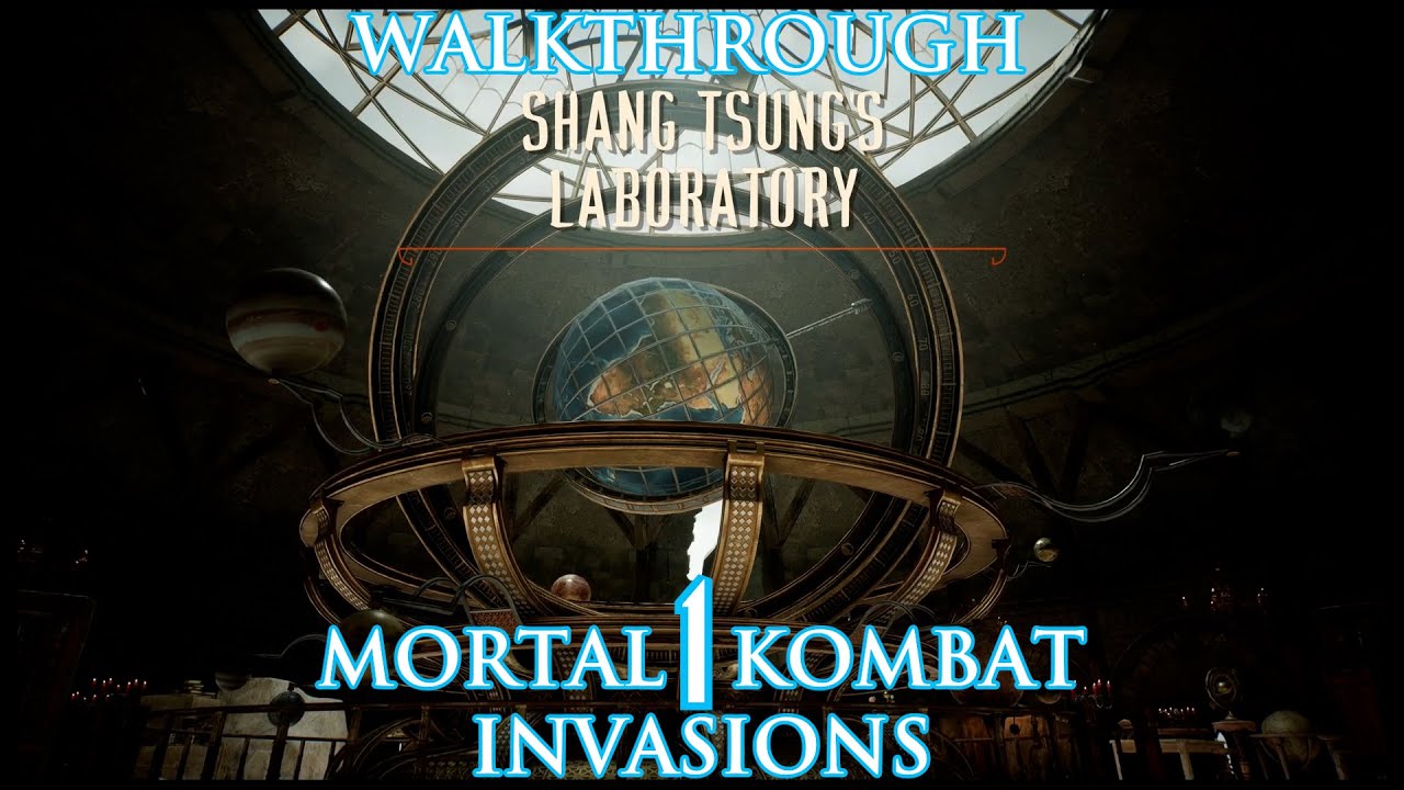 Shang Tsung's Laboratory Map. MK1 Invasions Walkthrough Season 1 - YouTube