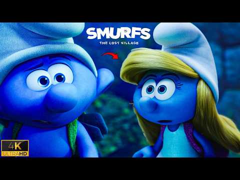 Smurfs Adventure Turns Dangerous Scene | The Lost Village 4k Scene