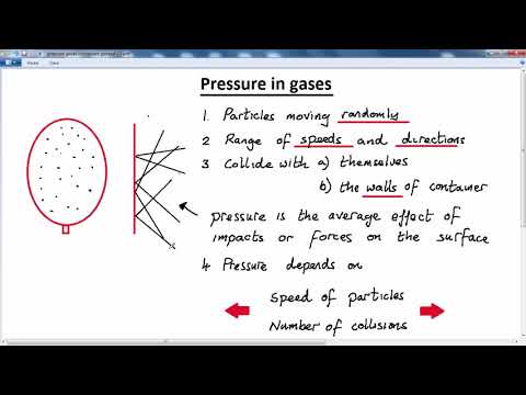 GCSE PHYSICS - PARTICLE MODEL - LESSON 8 - pressure container general ...