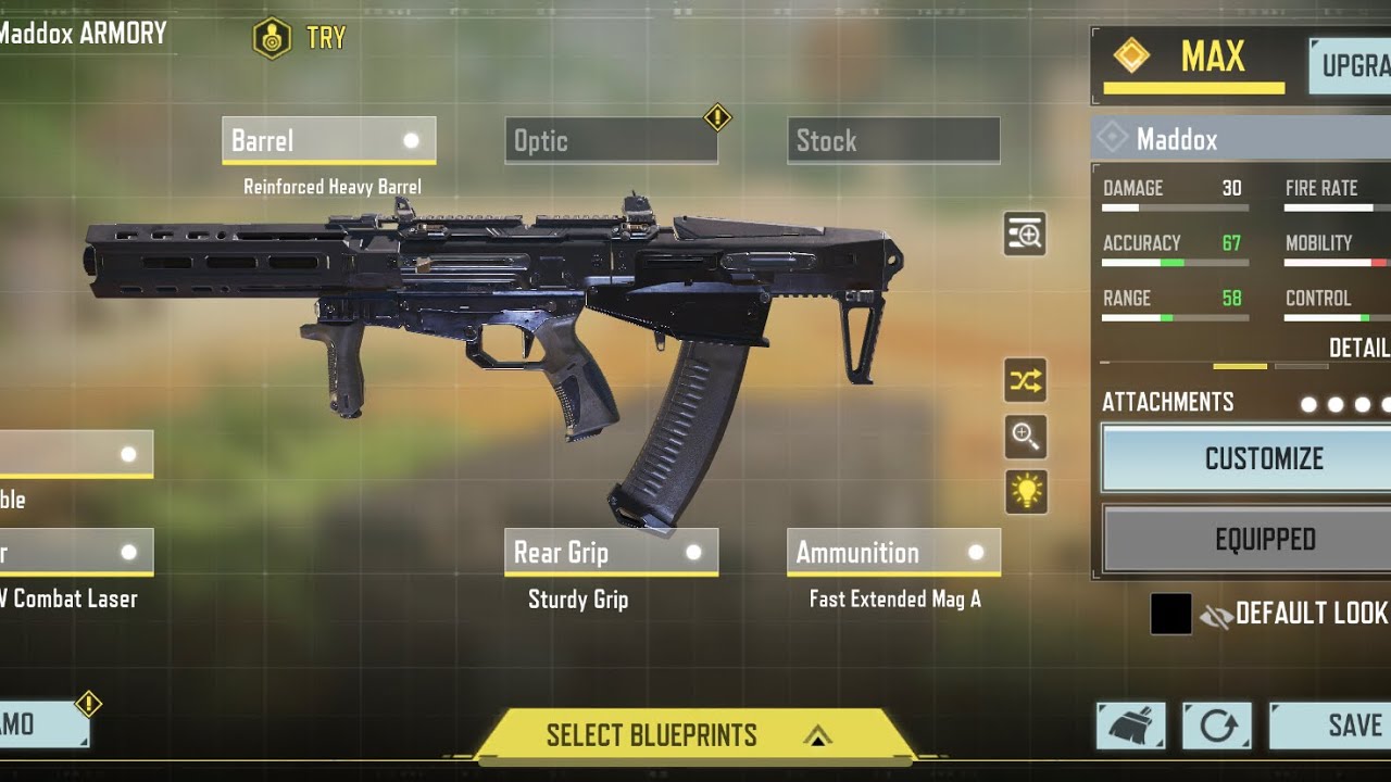 NEW Maddox weapon CodM - YouTube