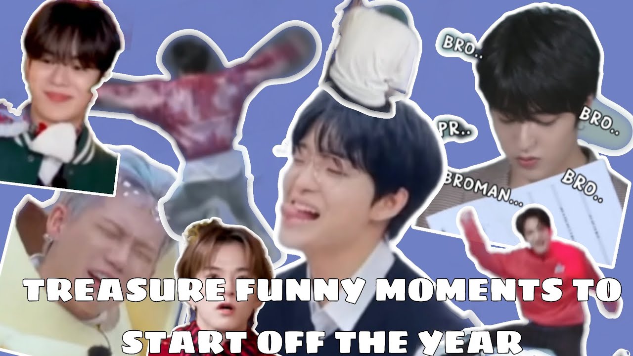 TREASURE FUNNY MOMENTS TO START OFF THE YEAR - YouTube