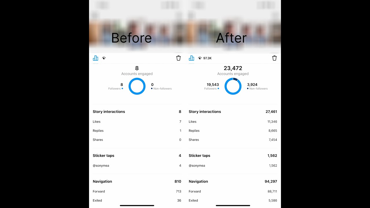 how to edit instagram insights screenshot - YouTube