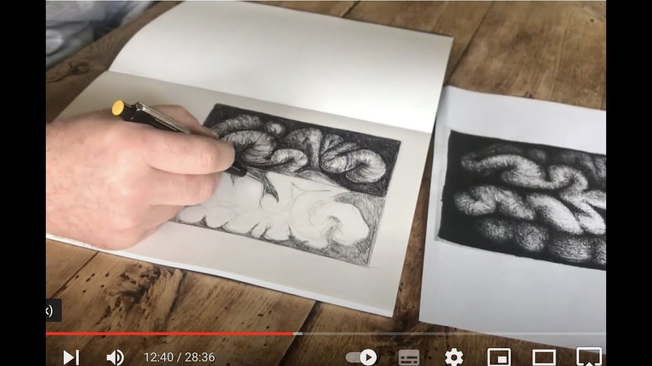 Organic forms - Peter Randall Page 'Walnut' demo. - YouTube