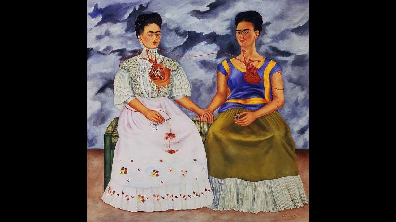 Frida Kahlo - Las dos Fridas (The Two Fridas) Art interpretation and ...