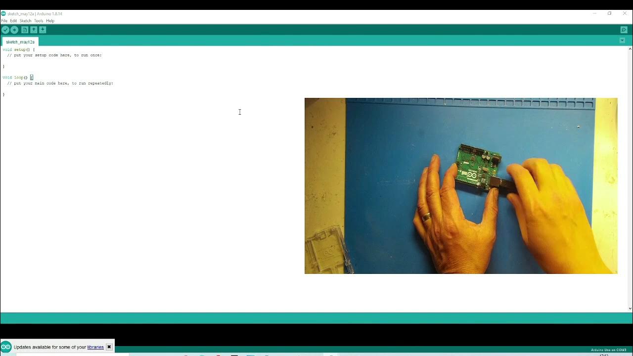 Starting With Arduino Part 1 - YouTube