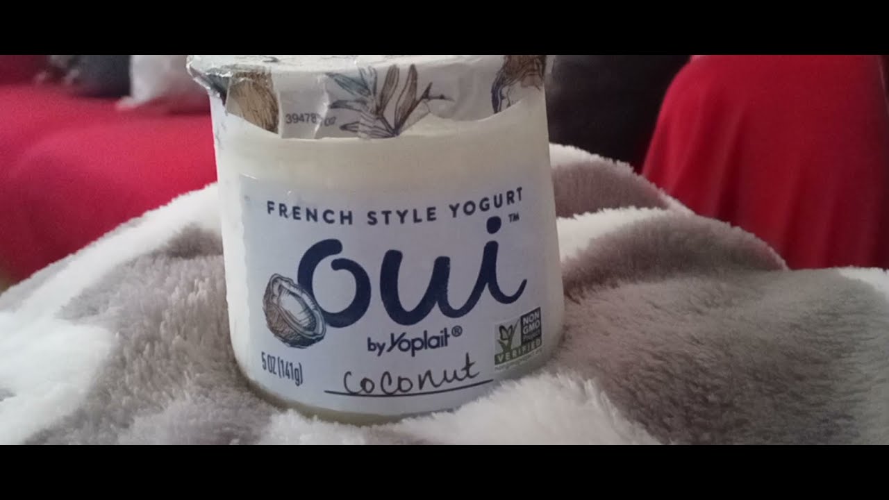 OUI FRENCH YOGURT REVIEW COCONUT - YouTube