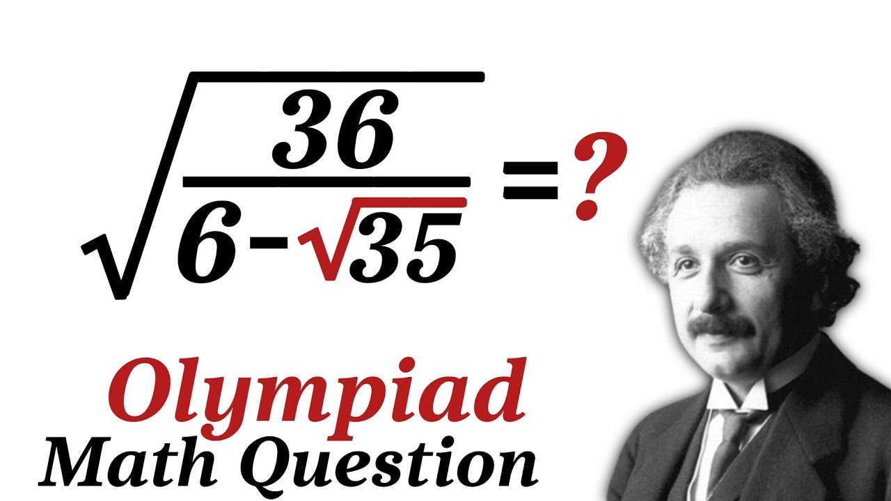 A tricky math olympiad problem with square root | Can you solve this ...