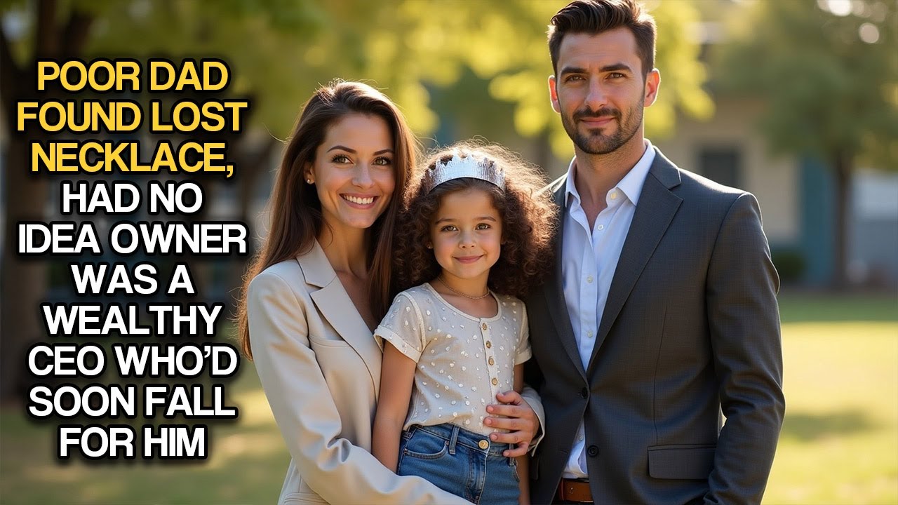 Poor Dad Found Lost Necklace, Had No Idea Owner Was A Wealthy CEO Who'd ...