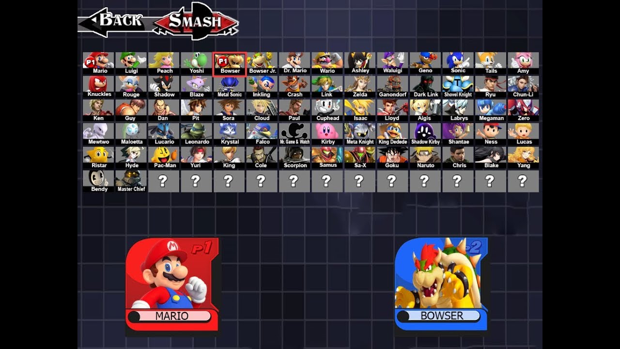 Smash Bros Clash 2.0 Update Mugen - YouTube