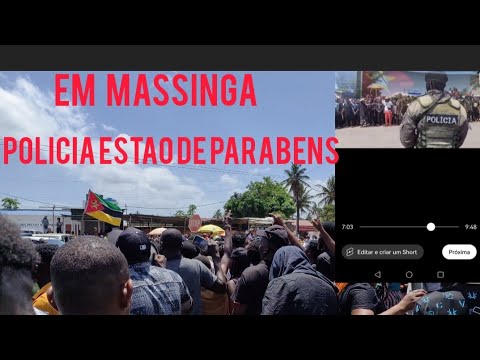 MOCAMBIQUE; POLINCIAS DE MASSINGA ESTAO DE PARABENS TRABALHARAO BEM COM ...
