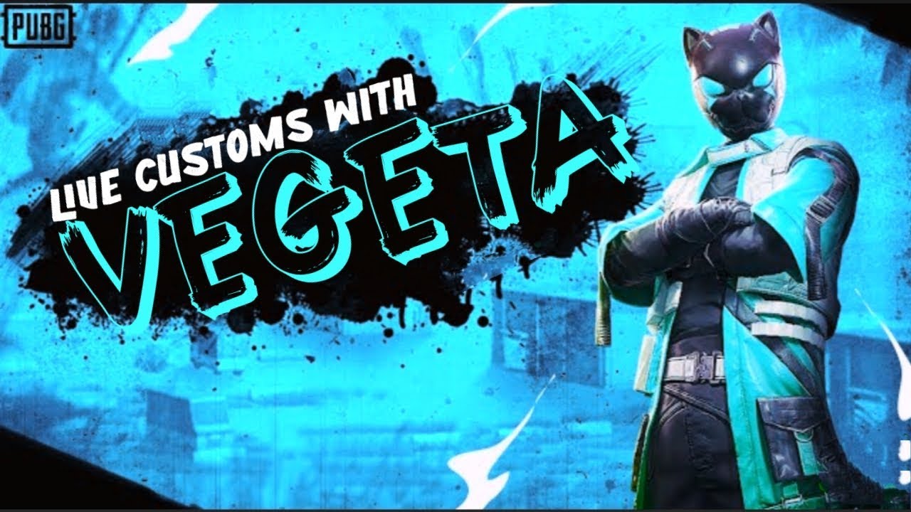 LIVE CUSTOM ROOMS WITH VEGETA || LIVE PUBG MOBILE || VEGETA GAMING VG # ...