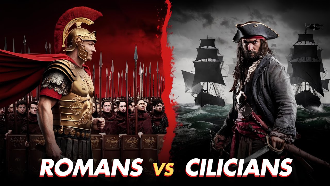 Pirates vs ROMAN WARRIORS The FIRST Epic Battle Ever Recorded - YouTube