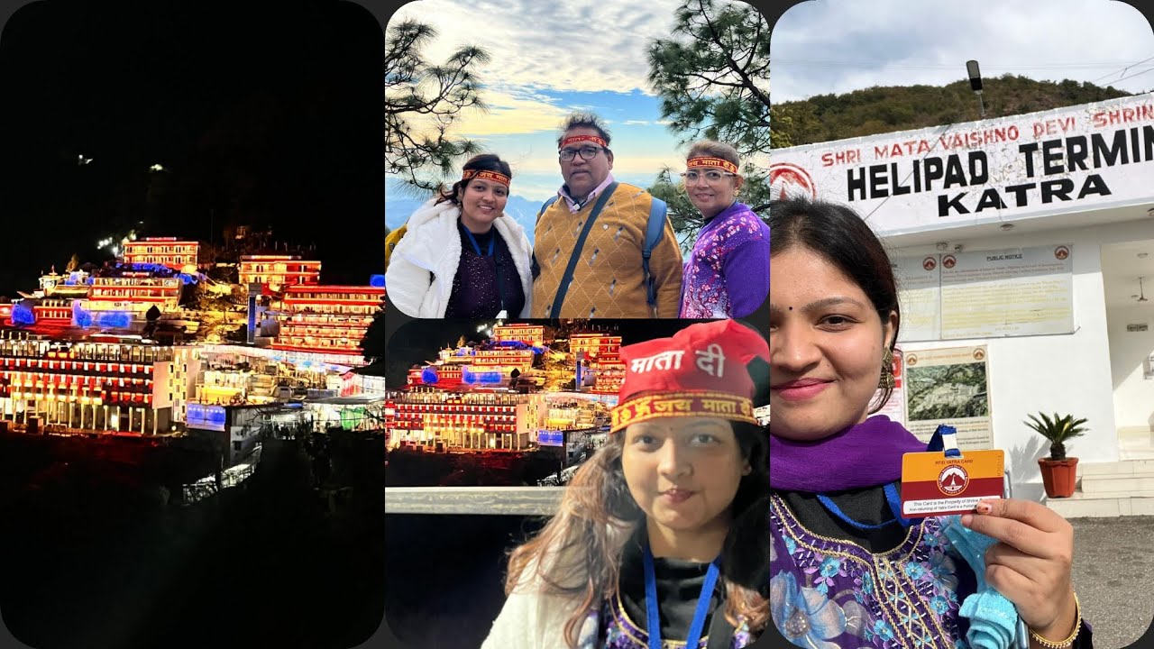 Vaishnodevi Bhavan Helicopter Details | Full Process at Katra Helipad ...