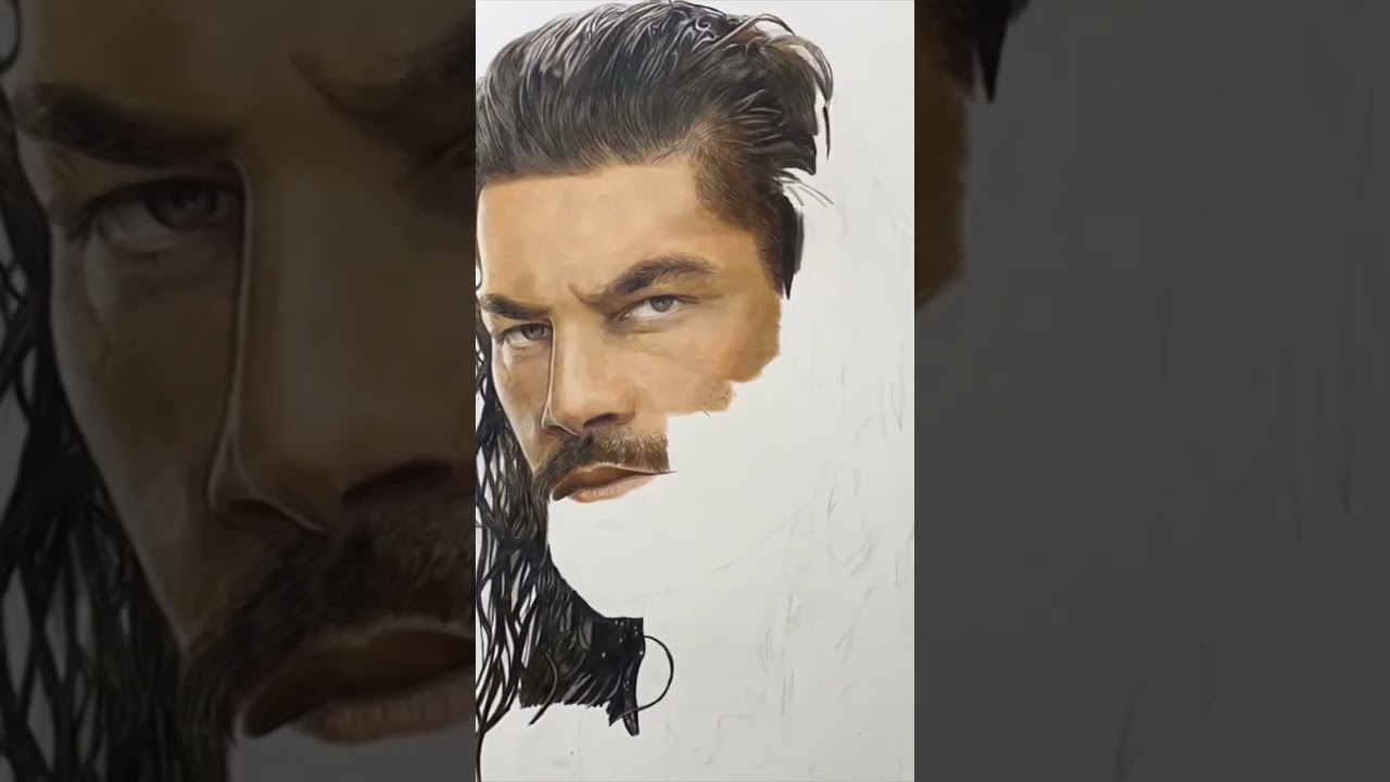 Drawing Roman Reigns - WWE - YouTube