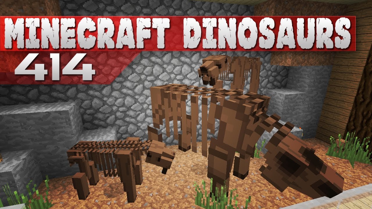 Minecraft Dinosaurs! || 414 || Tar Pit Battle - YouTube