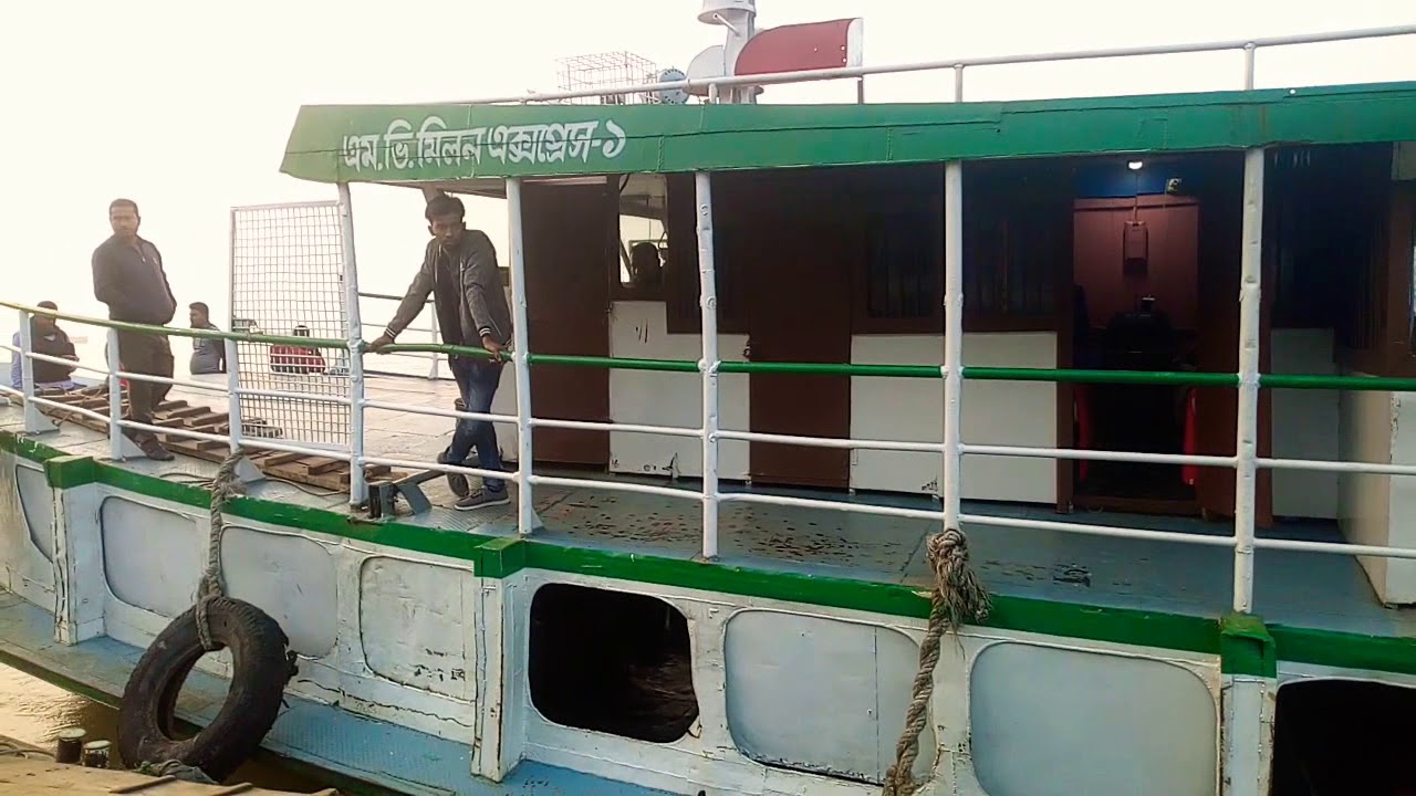 Launch || Bhola || Barisal || River || Bangladesh - YouTube
