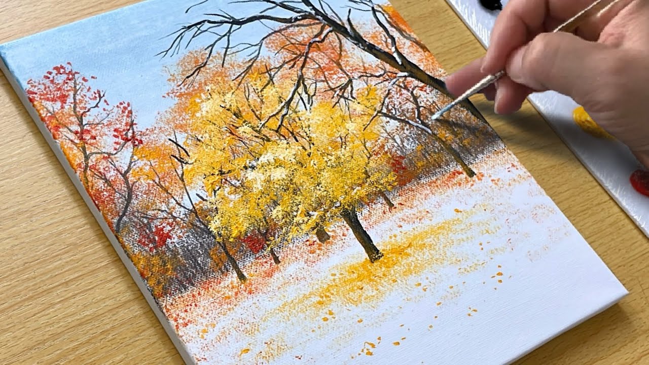It's Really Easy to Acrylic Painting / Acrylic Painting for Beginners ...