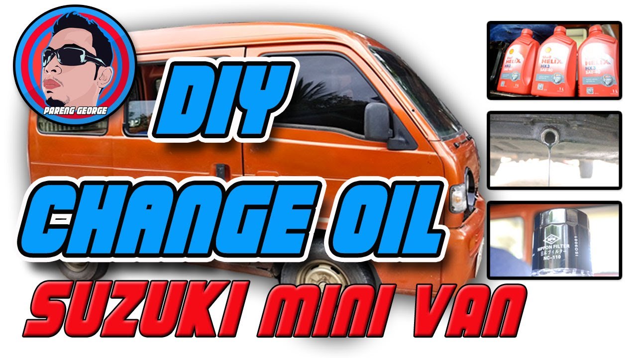 DIY CHANGE OIL MULTICAB MABILIS LANG - PAANO MAG CHANGE OIL SUZUKI MINI ...