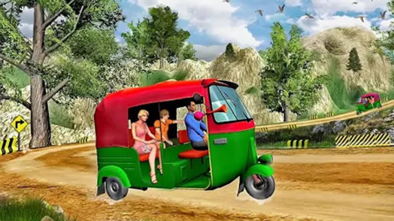 Grand Auto Off road Rickshaw Driving । Off-Road Rickshaw Driving Free ...