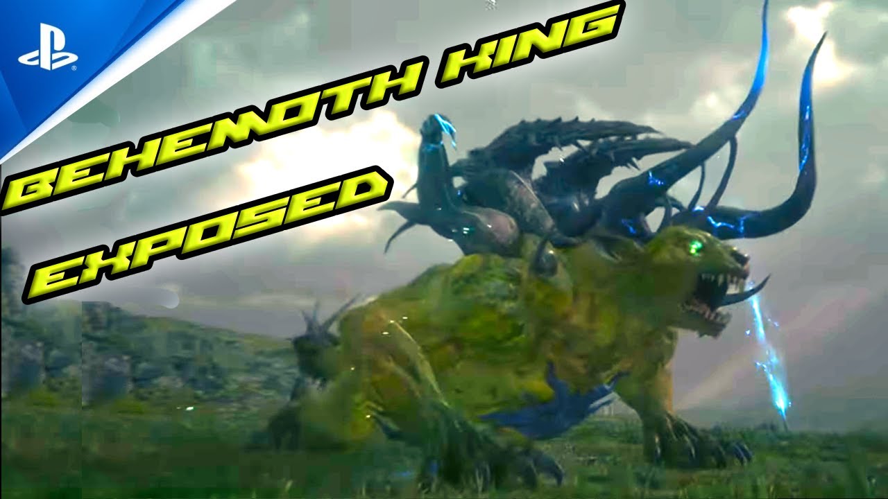 How To Beat BEHEMOTH KING Rank S In FF16 Easily - YouTube