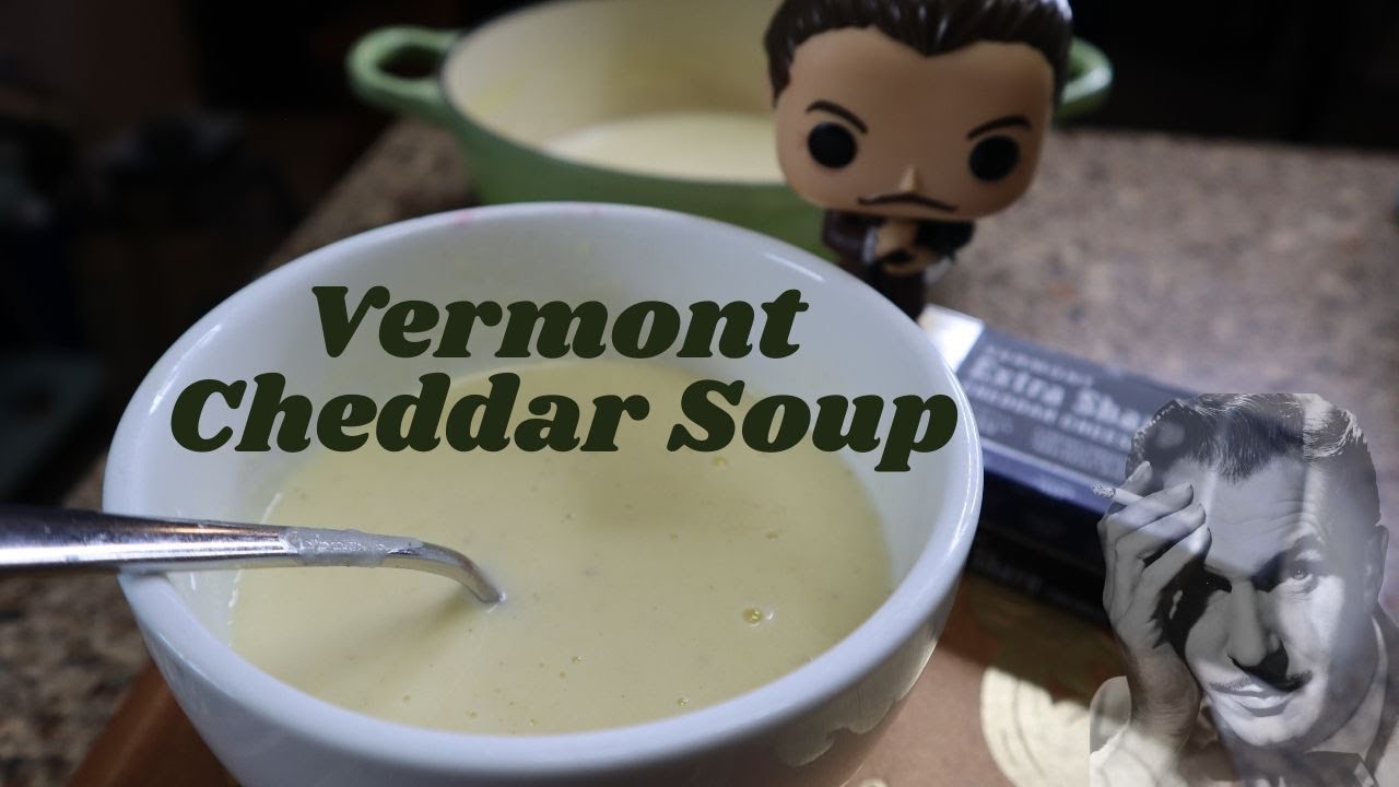 Cooking with Vincent Price // I Make Vermont Cheddar Soup - YouTube