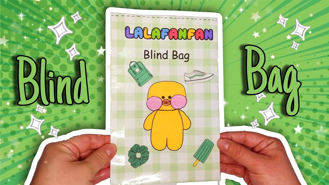 LALAFANFAN 🎀 Blind Bag Paper 🎀 Unboxing ASMR | PAPER DUCK 🦆 💛 PATITO DE ...
