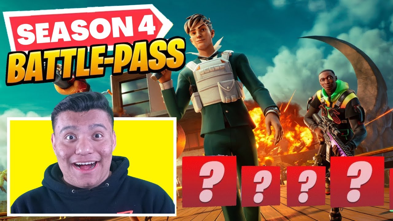 NEW *Season 4* BATTLE PASS in Fortnite (SPY SEASON) - YouTube
