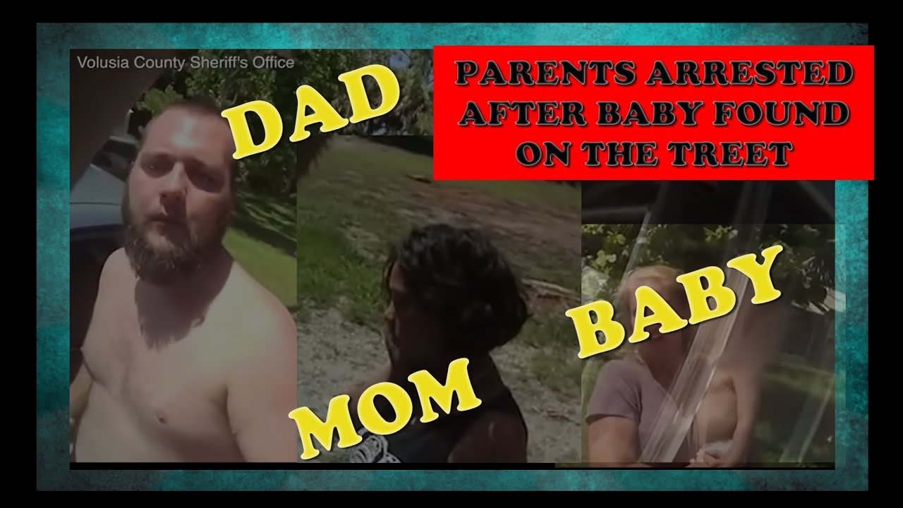 Stoned parents let their baby wonder naked on the streets 😱😱 - YouTube