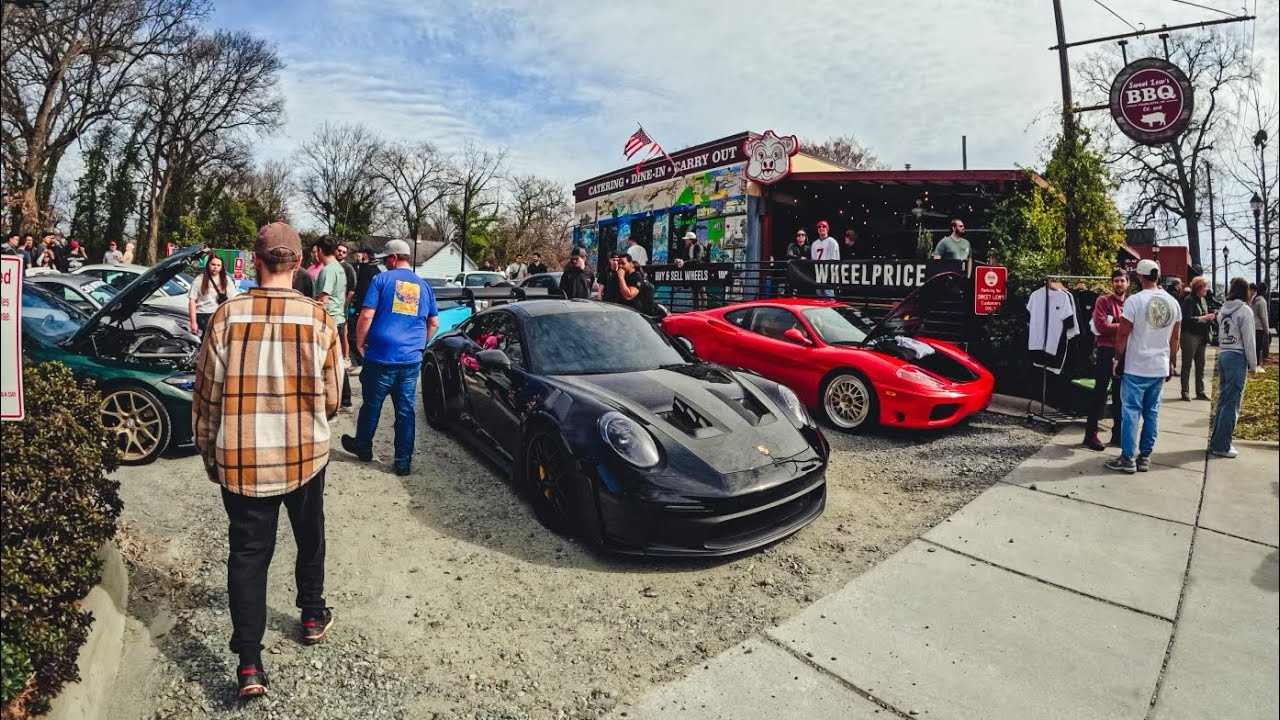 Going to Charlotte’s best car meet!!!! - YouTube
