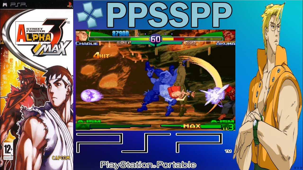 Street Fighter Alpha 3 Max PPSSPP Android - YouTube