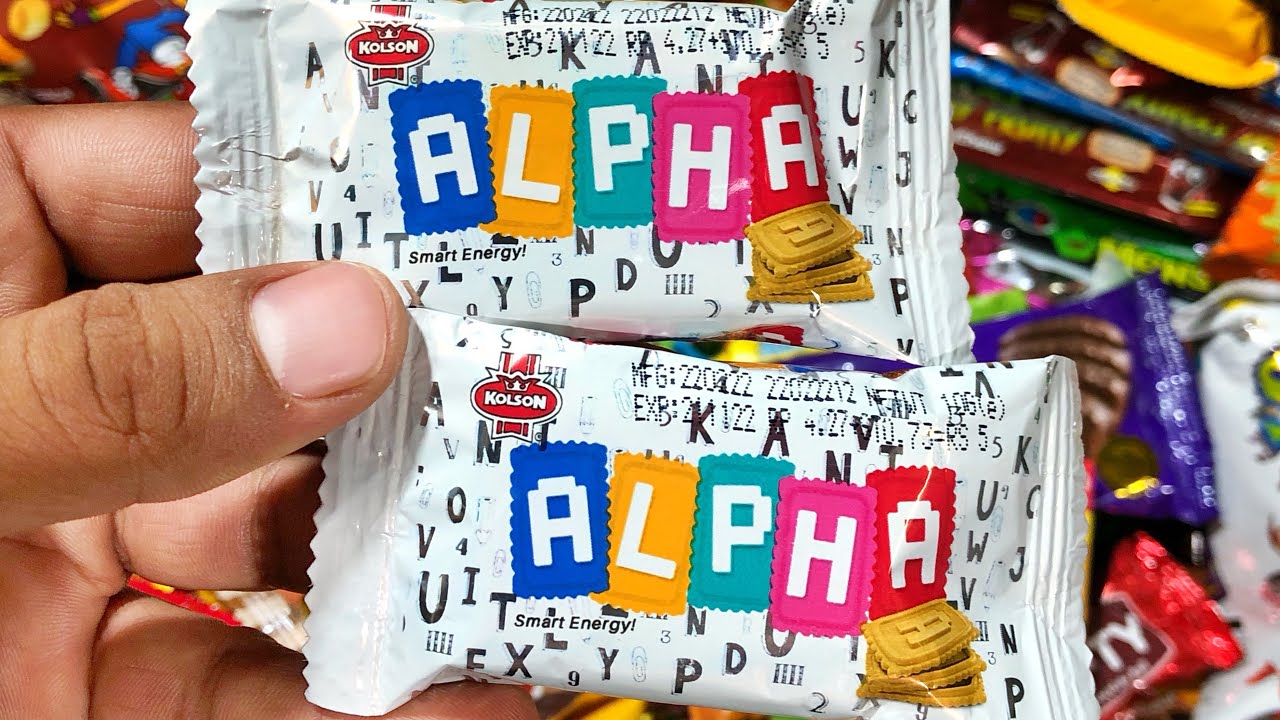 Some Lot’s Of Alpha Cookies | Candy Opening - YouTube