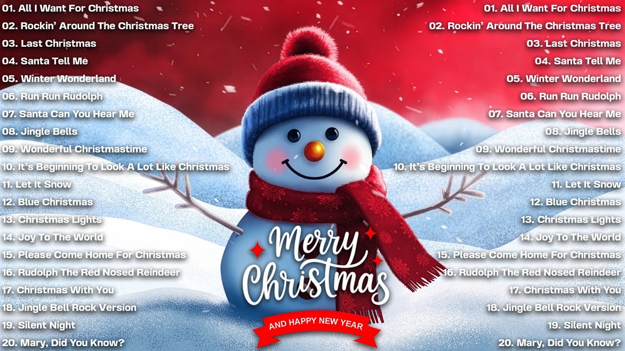 Top 100 Christmas Songs of All Time 🎄 Classic Christmas Music Playlist ...