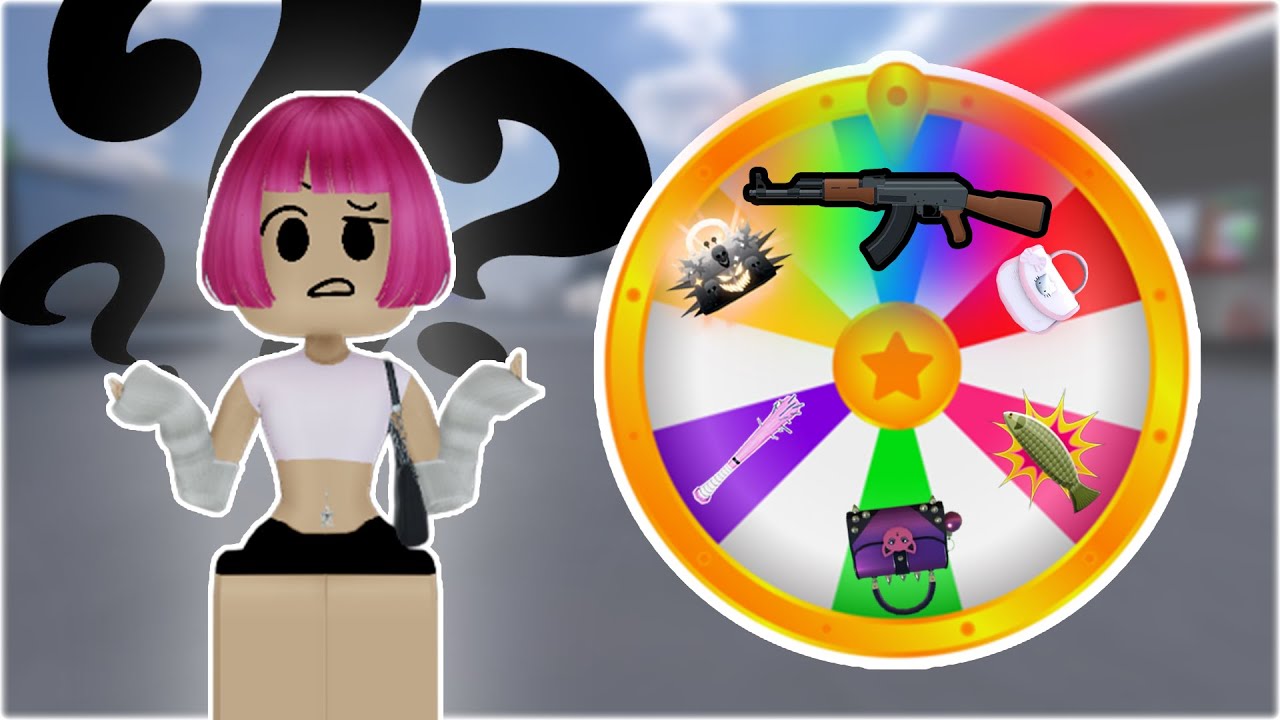Letting A WHEEL DECIDE What WEAPONS I Use On BADDIES!...(Roblox) - YouTube