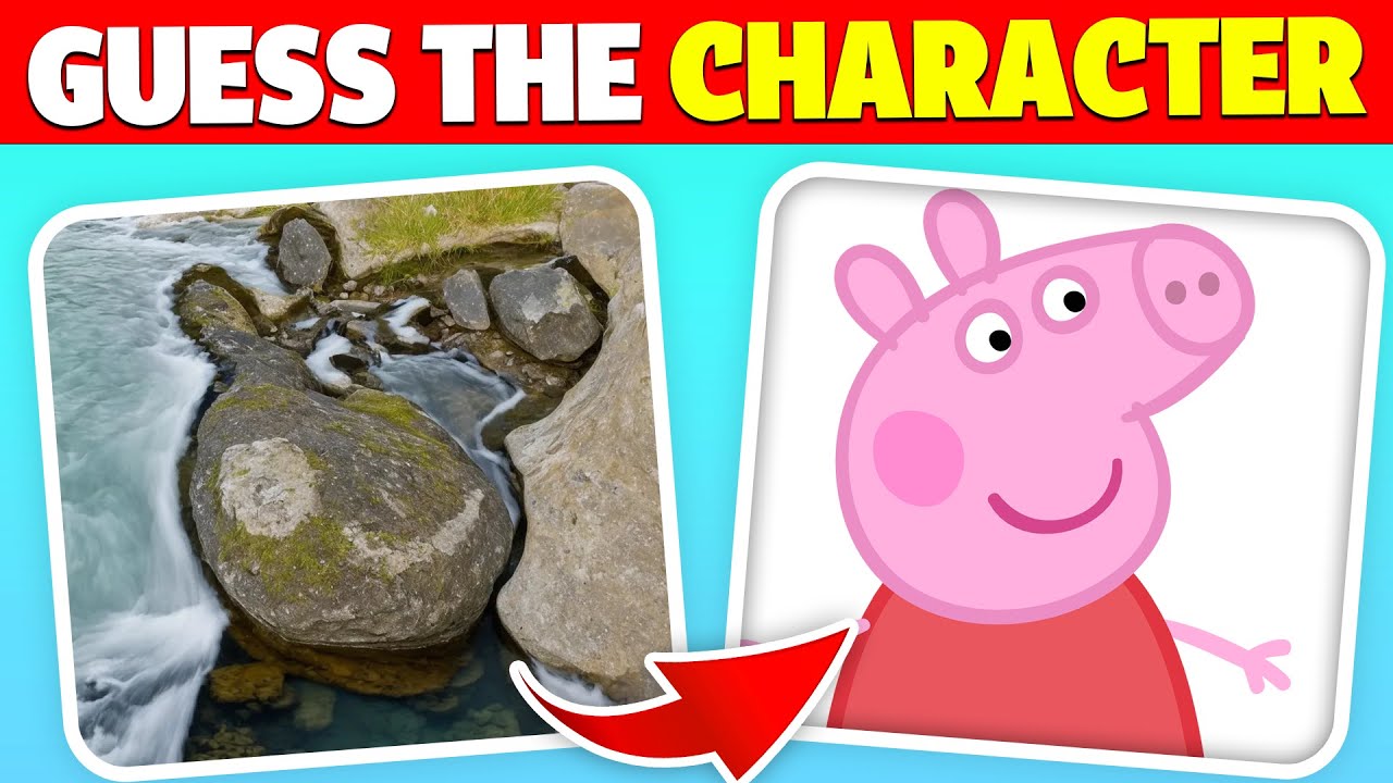 Guess the Hidden Peppa Pig Cartoon Characters by ILLUSION! 💫 | Squint ...