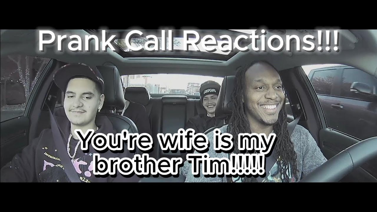 Prank Call Reaction with Passengers!! Nephew Tommy "Your Wife Is My ...