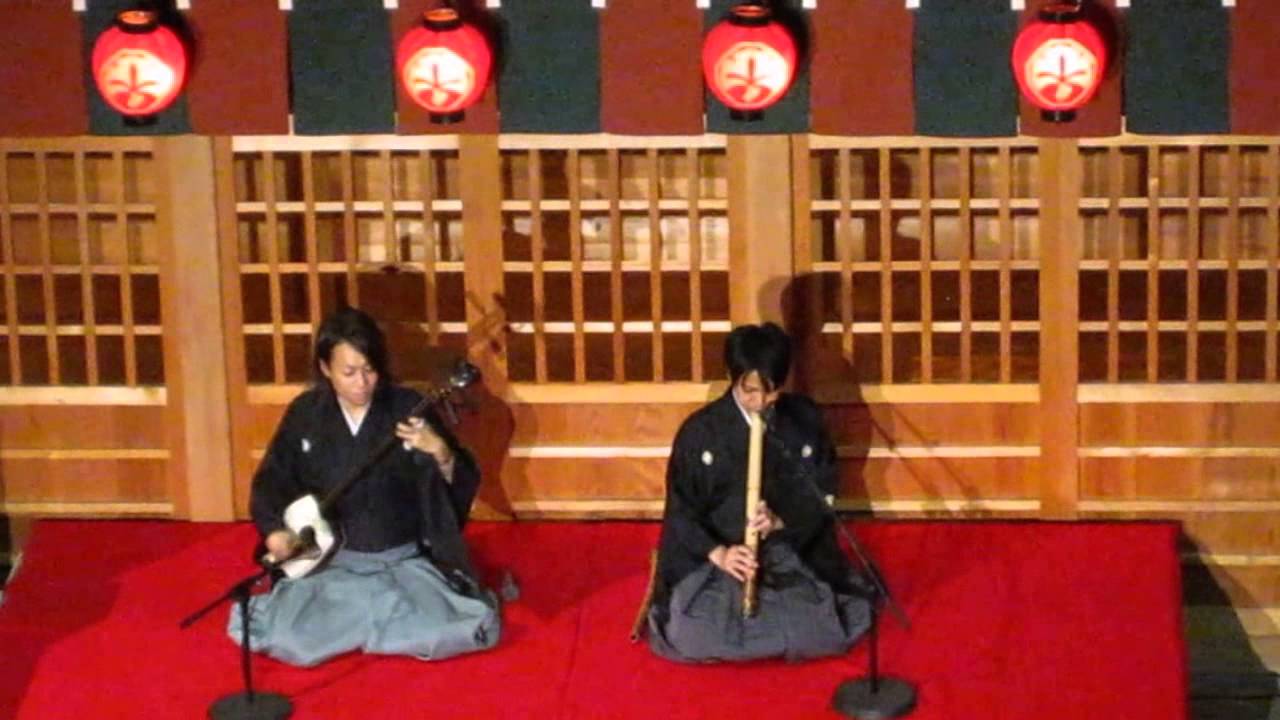 Amazing Shamisen & Shakuhachi Performance - YouTube