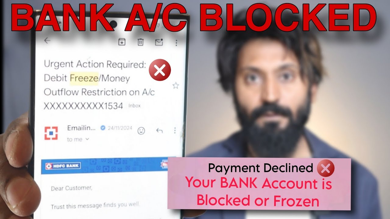 My Bank Account Blocked/Freeze | ₹93 Crore for ₹200 |No Body is Talking ...