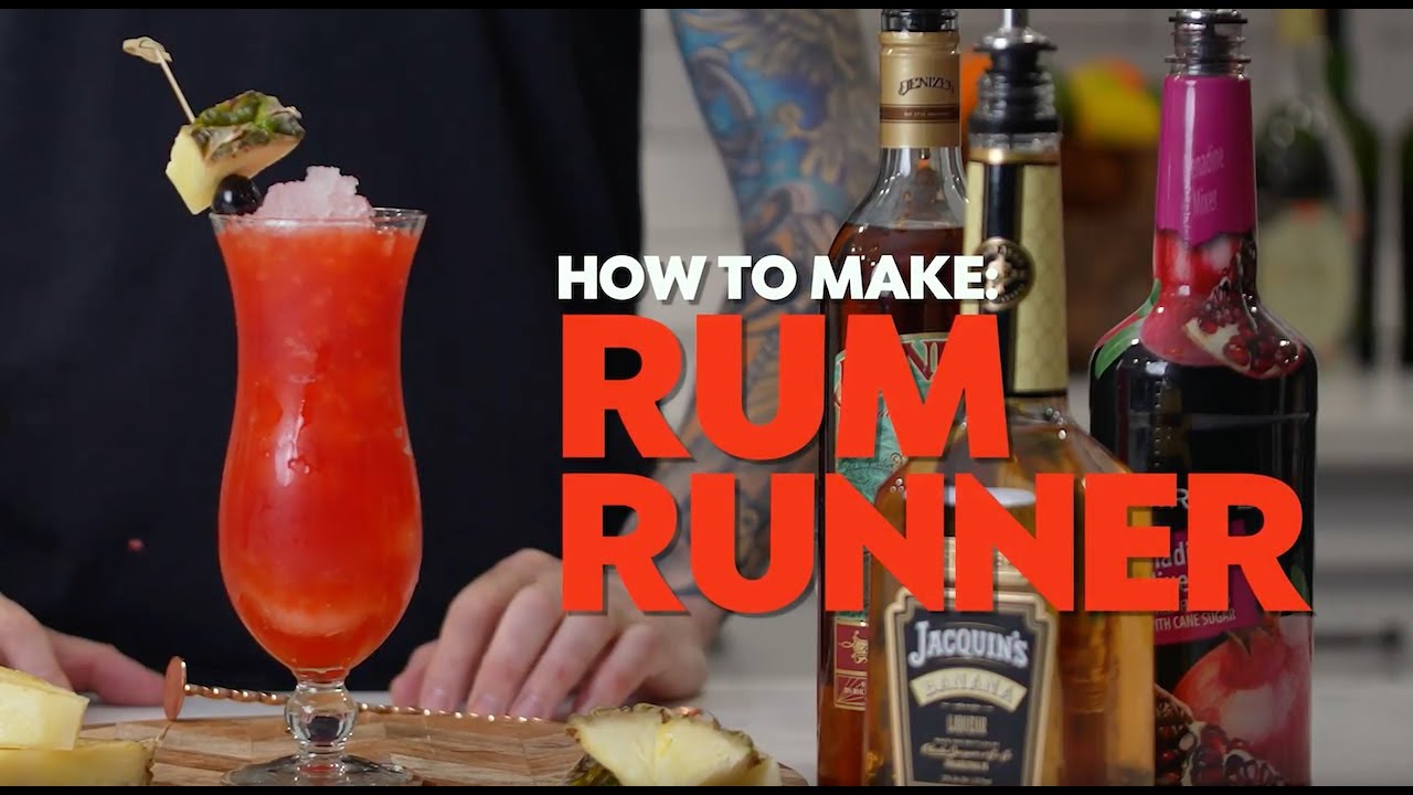 How to Make a Rum Runner | Easy Cocktail Tutorial - YouTube