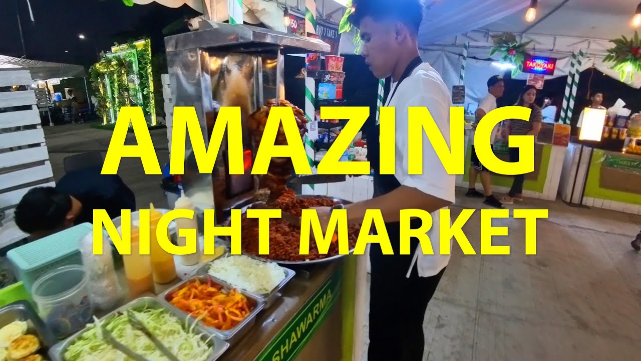 Night Market at Maple Grove, Cavite, Philippines - YouTube