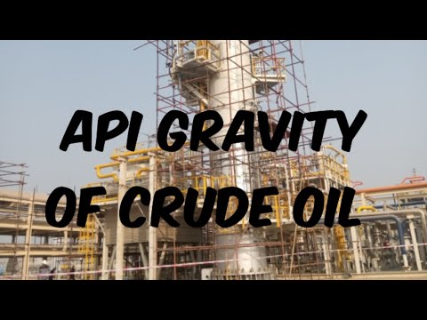 API Gravity Of Different Crude Oil By Javaid Iqbal - YouTube