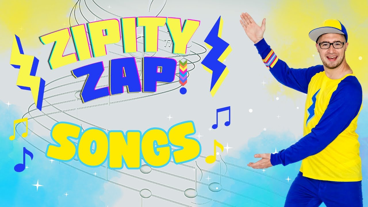ZIPITY ZAP Kids Dance Music | Songs for Toddlers | Songs For Kids ...