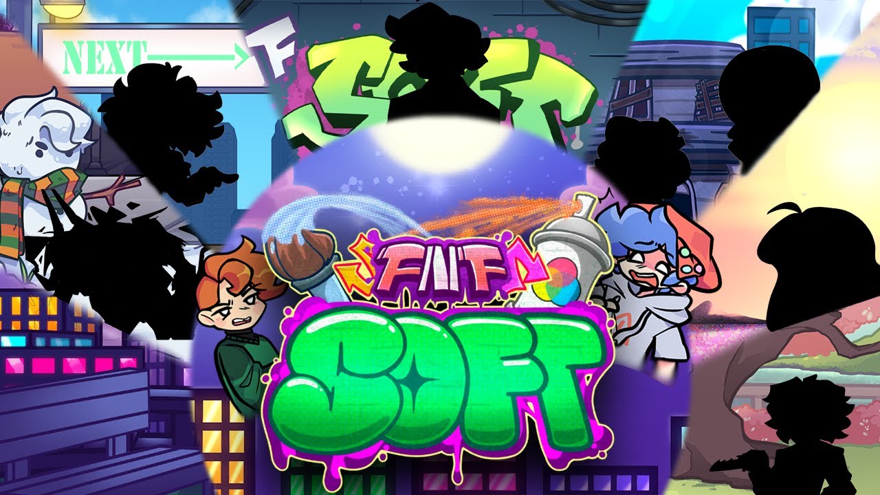 FNF soft mod V2/Gameplay/No commentary - YouTube